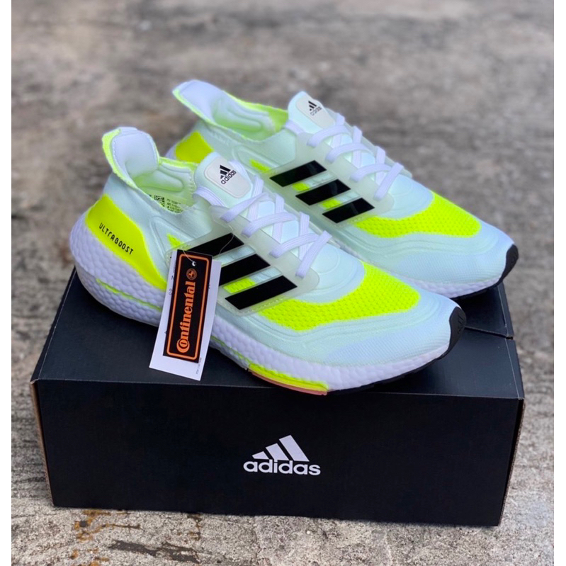 สินค้าพร้อมส่ง รองเท้าผ้าใบ Addias Ultraboost 21ฝงานไฮเอนด์พร้อมอุปกรณ์ ...