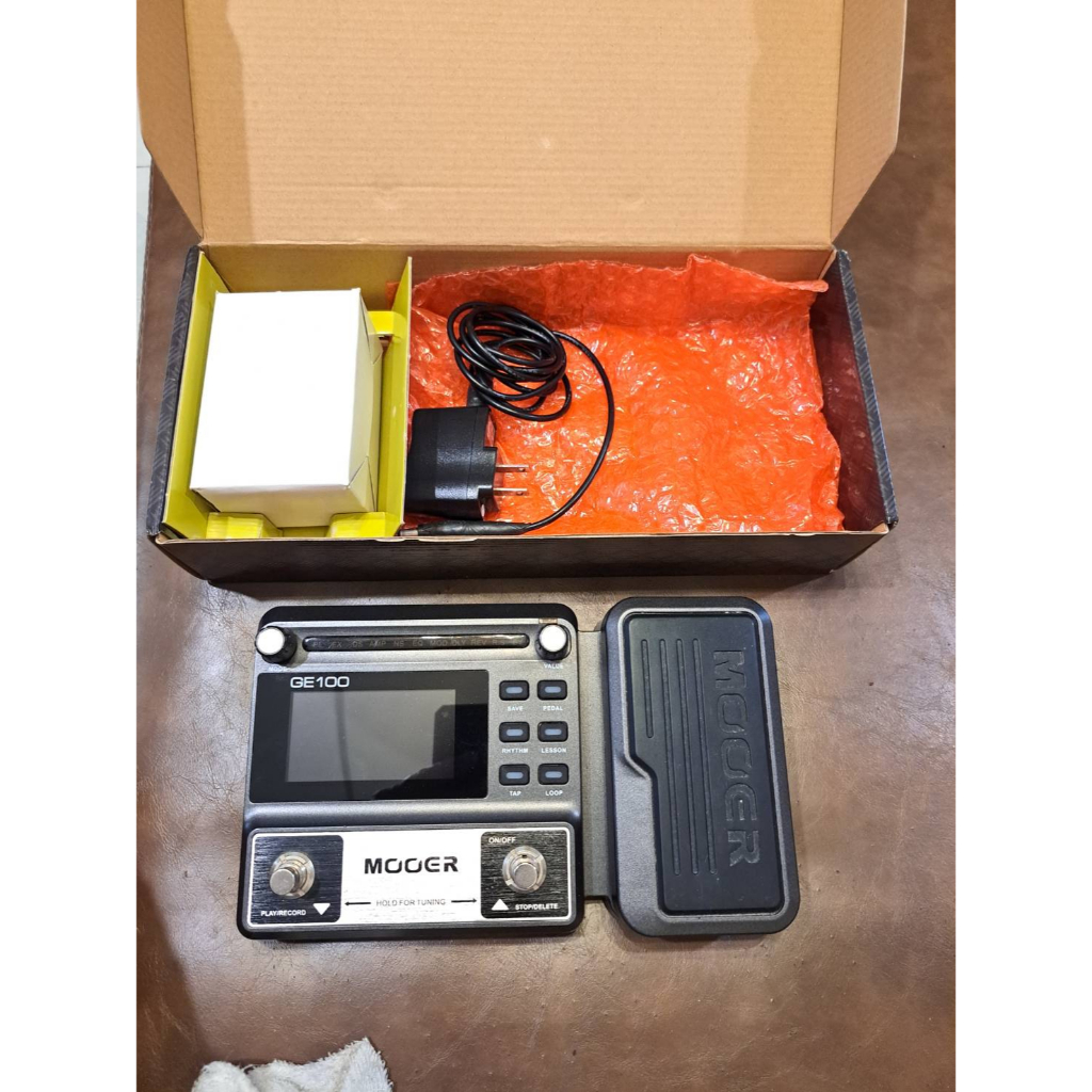 Mooer GE100 มัลติเอฟเฟค Multi Effects (สภาพมือสอง) สามารถจำลองเสียงเอฟ ...