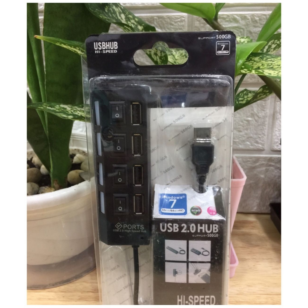 ส่งจากไทย USB HUB 4 Ports พร้อมส่ง | Shopee Thailand