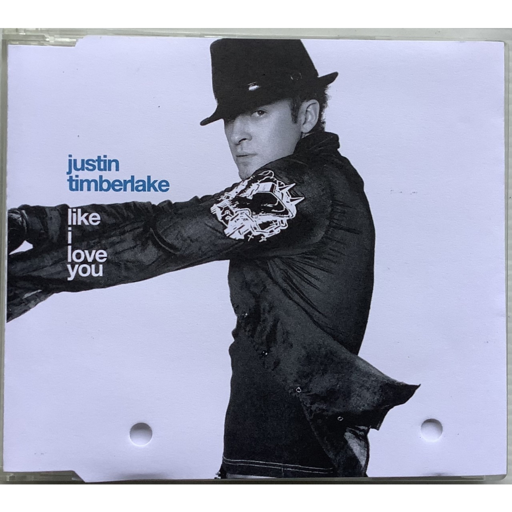CD ซีดีเพลง Justin Timberlake Like I Love You 4 Tracks Single Made in ...