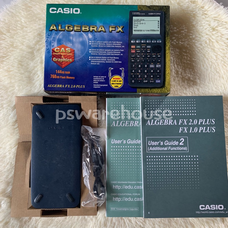 เครื่องคิดเลข Casio Algebra FX-2.0 PLUS | Shopee Thailand