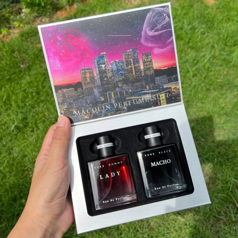 MACOLIN น้ำหอมเซ็ตคู่ 1 แถม 1 ได้ 2 กลิ่น กลิ่นหอมละมุน สะอาด สดชื่น ...