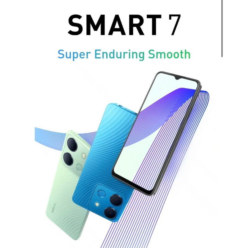 ตัวใหม่ infinix smart7 แรม4/รอม64(ของแท้ประกันศูนย์infinix)รับประกัน1ปี ...