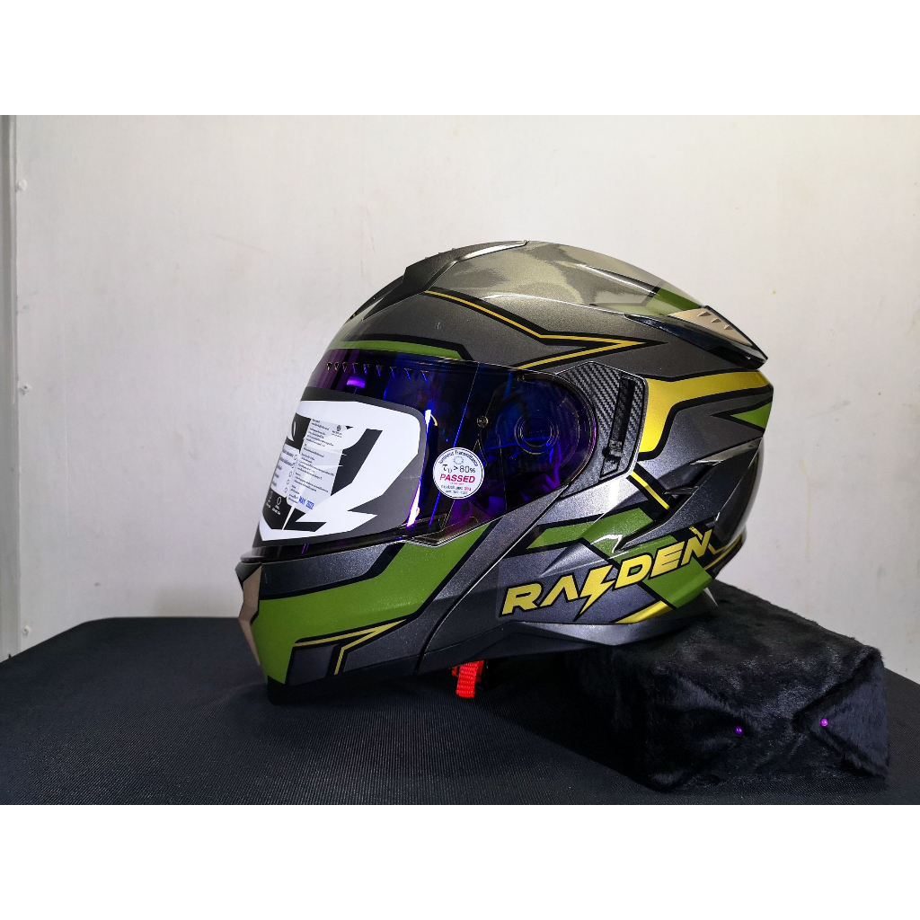 RAIDEN รุ่น DEFENCE หมวกกันน็อกยกคาง (Flip Up) แบรนใหม่ โมเดลใหม่ ...