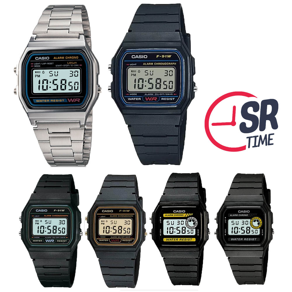 CASIO ของแท้ ประกัน CMG รุ่น A158WA-1DF F91W F94WA กันน้ำสุดๆ ทึกสุดๆ ...