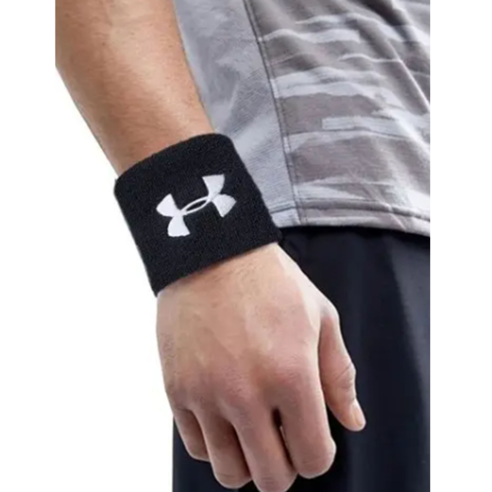 แถบรัดข้อมือ Under Armour Performance Wristband-2-Pack สายรัดข้อมือ UA ...