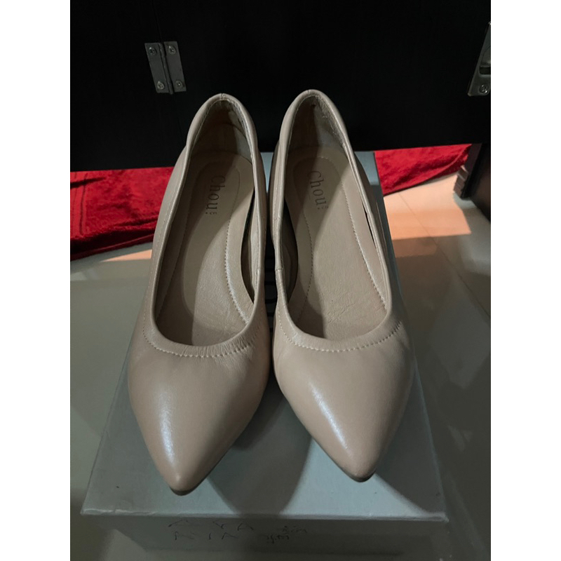 รองเท้าหนังแกะchoushoes สภาพ90%มือ2 ไซร์ 35 ใส่ได้หลากหลายโอกาส ...