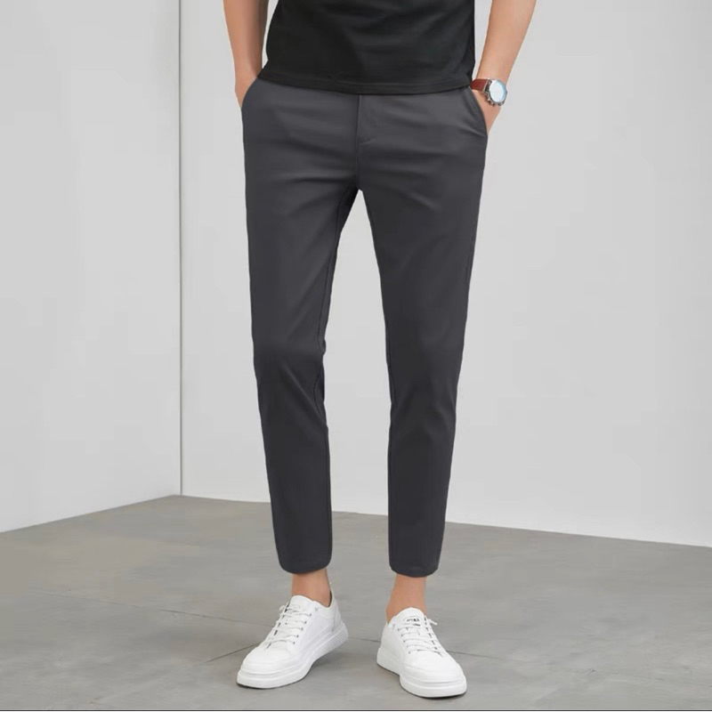 THE ANKLE SLACKs 2 Slim Fit ทรงกระบอกเล็ก | Shopee Thailand
