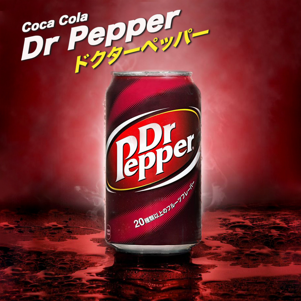 Coca Cola Dr.Pepper โคล่ารสออริจินัล รสชาติเข้มข้นกว่าทั่วไป ขนาด 350 ...