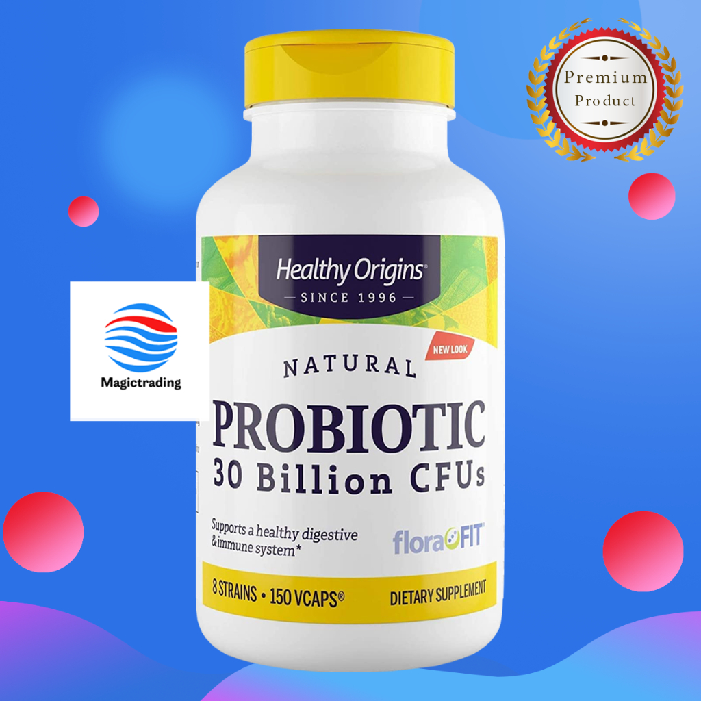 Healthy Origins Healthy Origins Probiotic 30 Billion CFU's ( 8 Strains ...