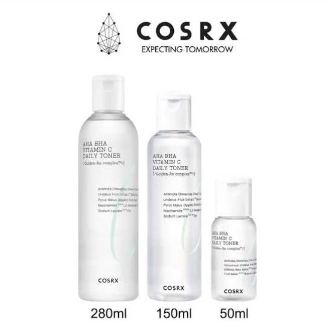 COSRX Propolis Synergy Toner 280ml / AHA BHA Vitamin C Daily Toner 280ml โทนเนอร์เนื้อเอสเซนส์ ...