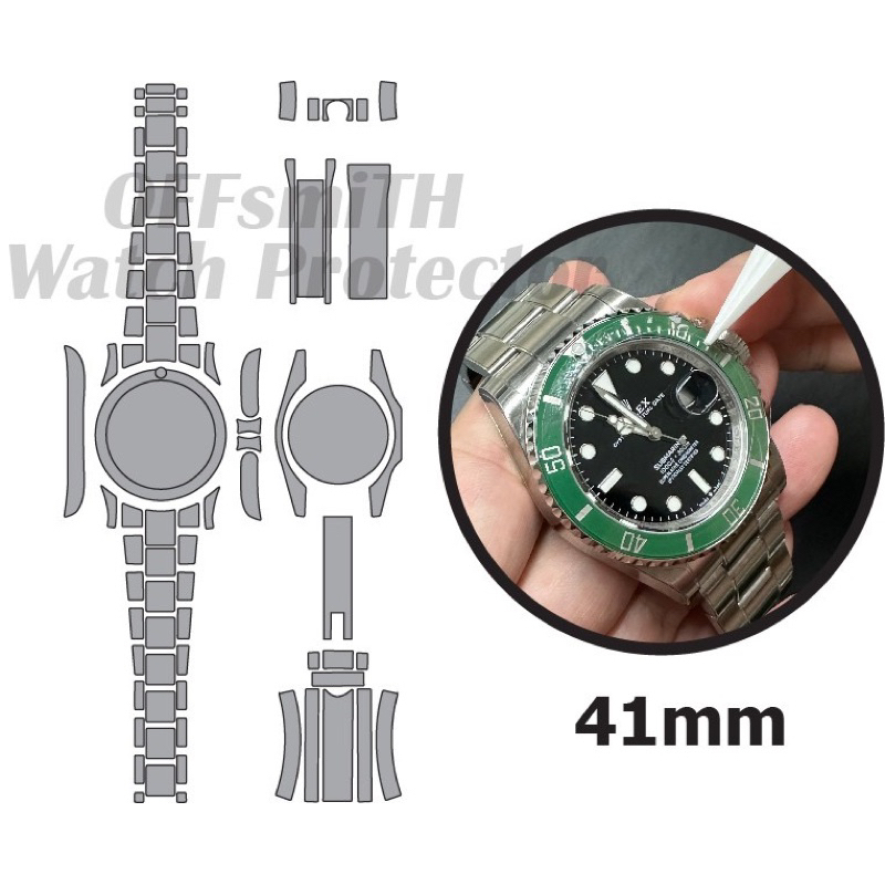 ฟิล์มกันรอยนาฬิกา Rolex Watch Protector Submariner GMT Ceramic Bezel ...
