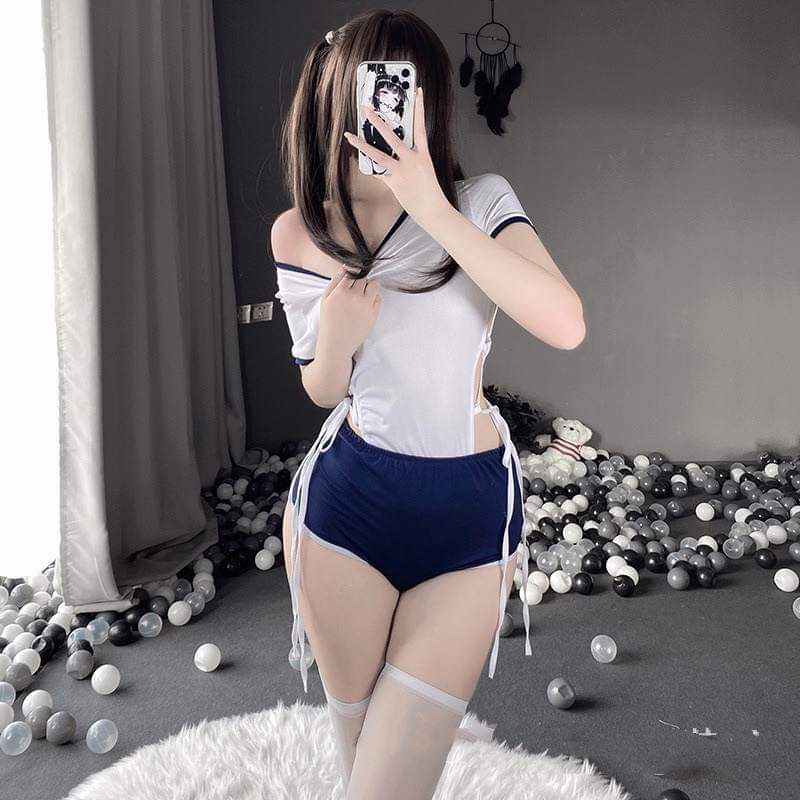 ชุดคอสเพลย์เซ็กซี่♻️รุ่น รวมฮิตคอสเพลย์ ชุดนอนไม่ได้นอน ชุดนอนเซ็กซี่ RT CC013 By SainamShop ...