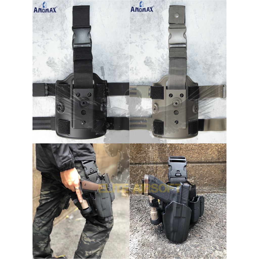 เพลทรัดต้นขา Amomax (Amomax Drop Leg Platform) คุณสมบัติ : 1. สินค้า ...