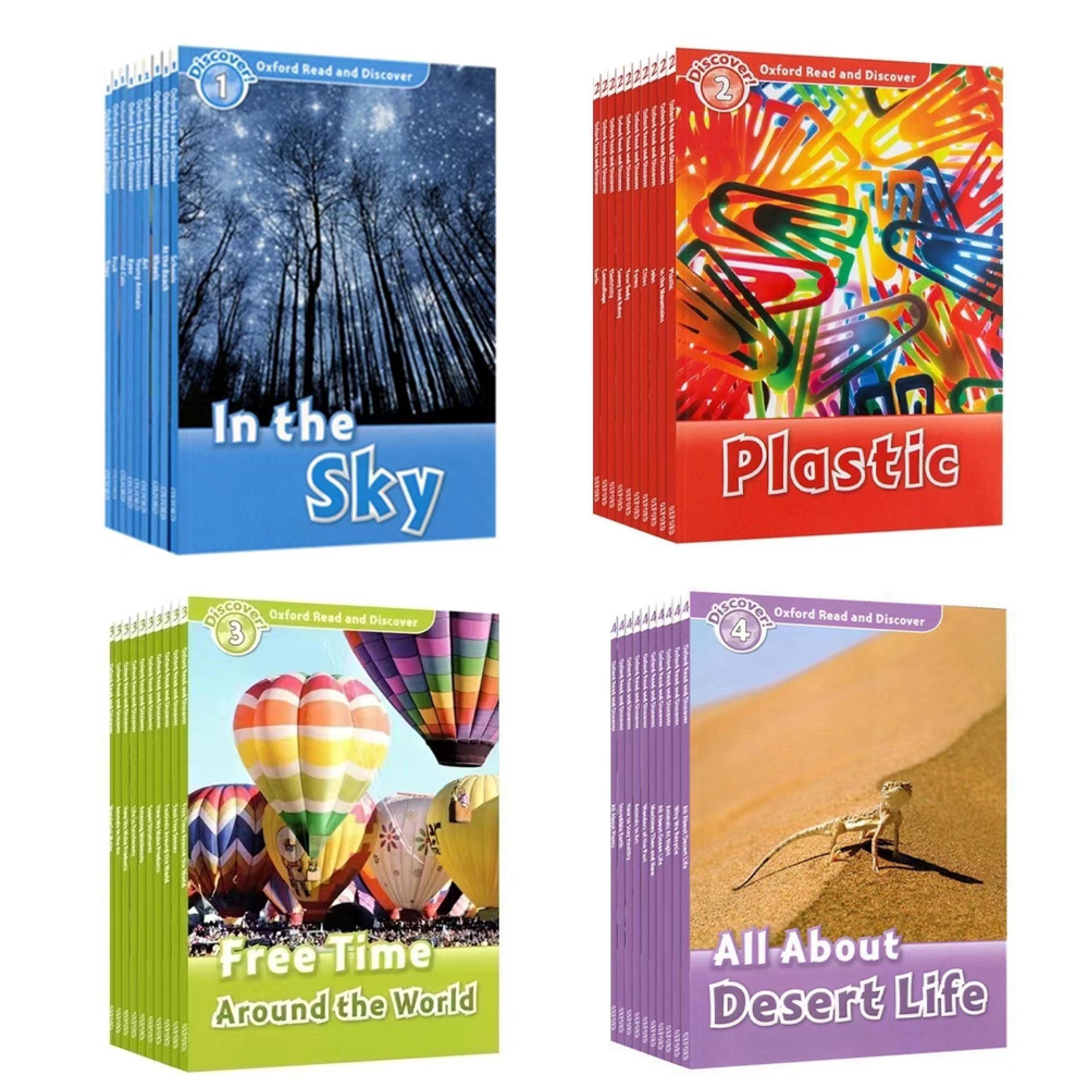 80 Books Oxford Read and Discover 1-4 Stages Oxford Reading and ...