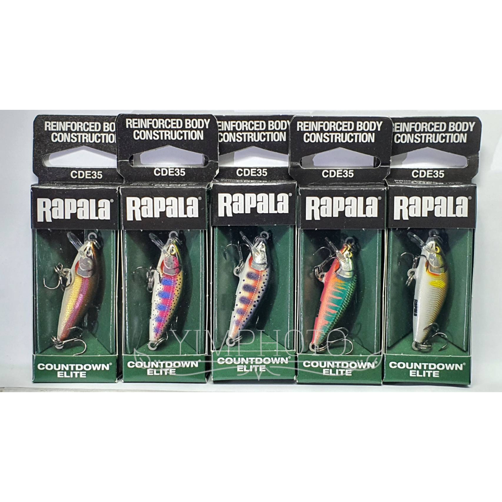 Rapala Countdown Elite CDE35 35mm. 4g. เหยื่อปลอม ราพาล่า ของแท้ เหยื่อตกปลา | Shopee Thailand