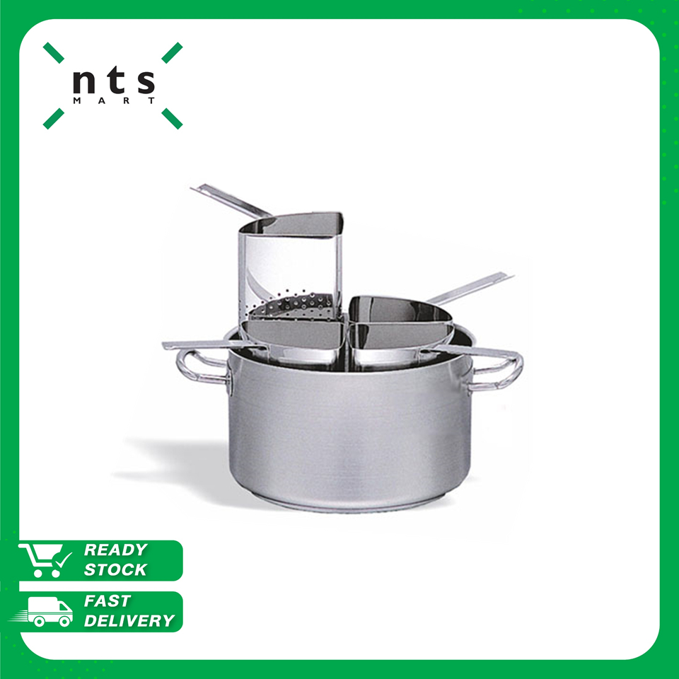 PUJADAS PASTA COLANDER หม้อสแตนเลสและกระชอน สำหรับต้มเส้นพาสต้า PUJ1 ...