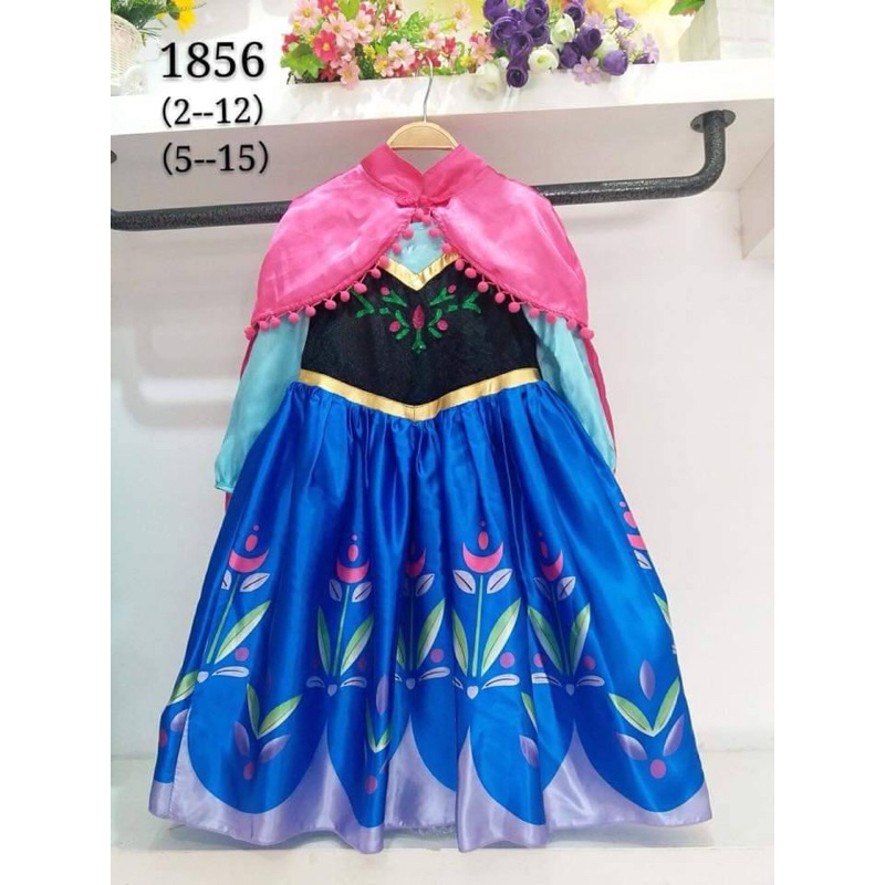 พร้อมส่ง ชุดเจ้าหญิงอันนา ชุดอันนา ชุดเจ้าหญิง อันนา โฟรเซ่น Frozen ...