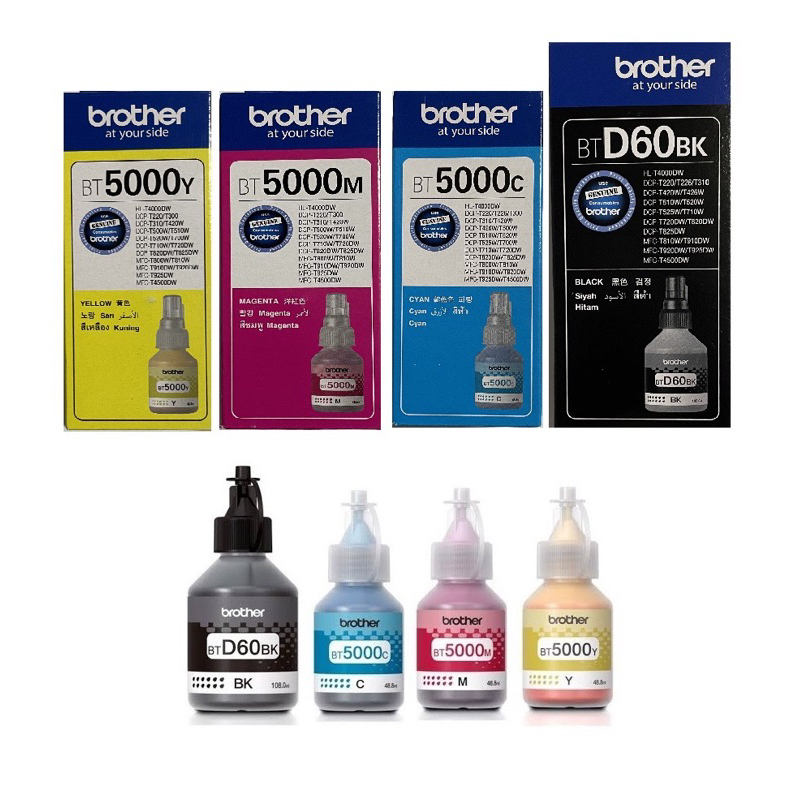 BROTHER D60-BT5000 Original Ink หมึกแท้รับประกันศูนย์ | Shopee Thailand