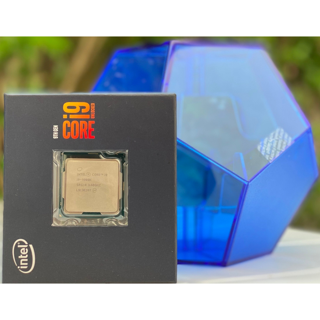 CPU (ซีพียู) 1151 INTEL CORE I9-9900K 3.6 GHz (WITHOUT CPU COOLER) มือ ...