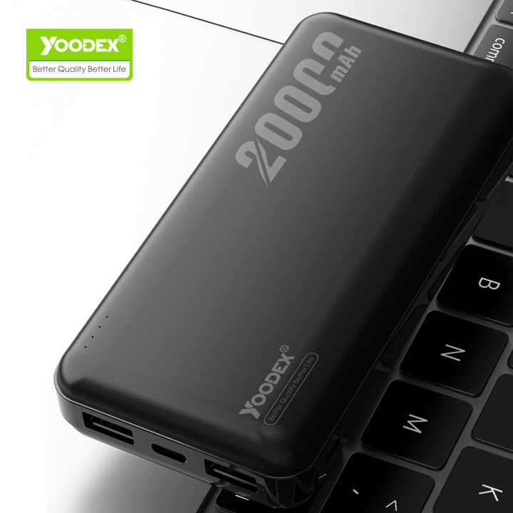 Powerbank Yoodex E12 ของแท้100% 20000mah แท่นชาร์จ พาวเวอร์แบงค์ ชาร์จ ...