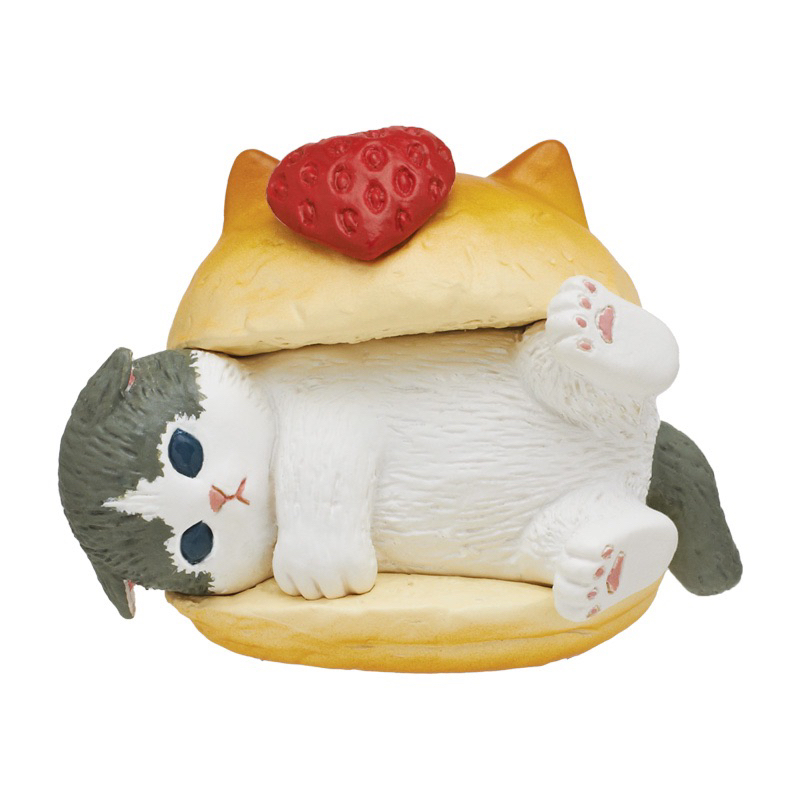 (เลือกแบบ) กาชาปองแมว ขนมหวาน • Mofusand Sweet Bread Mascot Gashapon ...