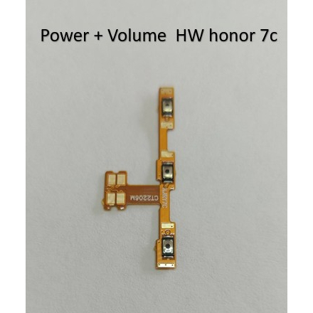 สายแพรชุด power สวิตช์ปิดเปิดและ Volume ปรับระดับเสียง Huawei Honor 7c ...