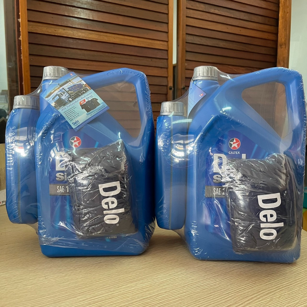 น้ำมันเครื่อง Caltex คาลเท็กซ์ เดโล่ ซิลเวอร์ Delo Silver SAE 15W-40 ...