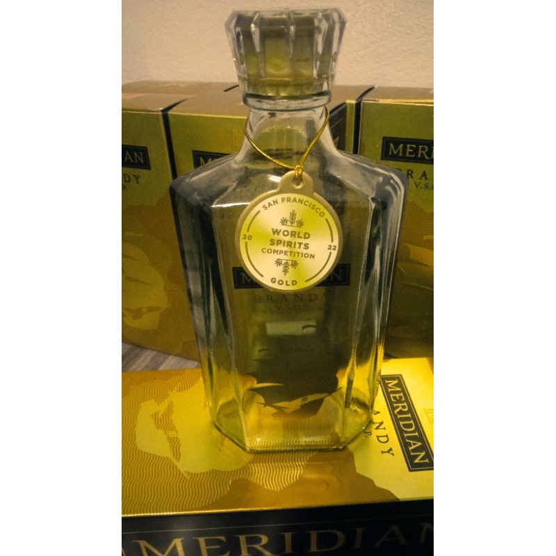 ขวดเหล้าเปล่า MERIDIAN BRANDY V.S.O.P. ของแท้ พร้อมกล่อง | Shopee Thailand