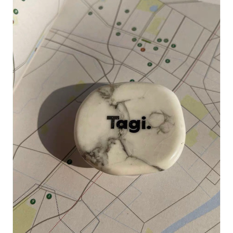 (พร้อมส่ง/พรีออเดอร์) Tagi. Natural Stone “Pebble Paint” phone holder ...