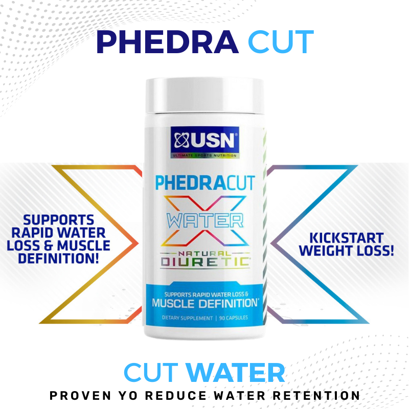 USN PhedraCut Water X Diuretic - 90 Capusules | Shopee Thailand