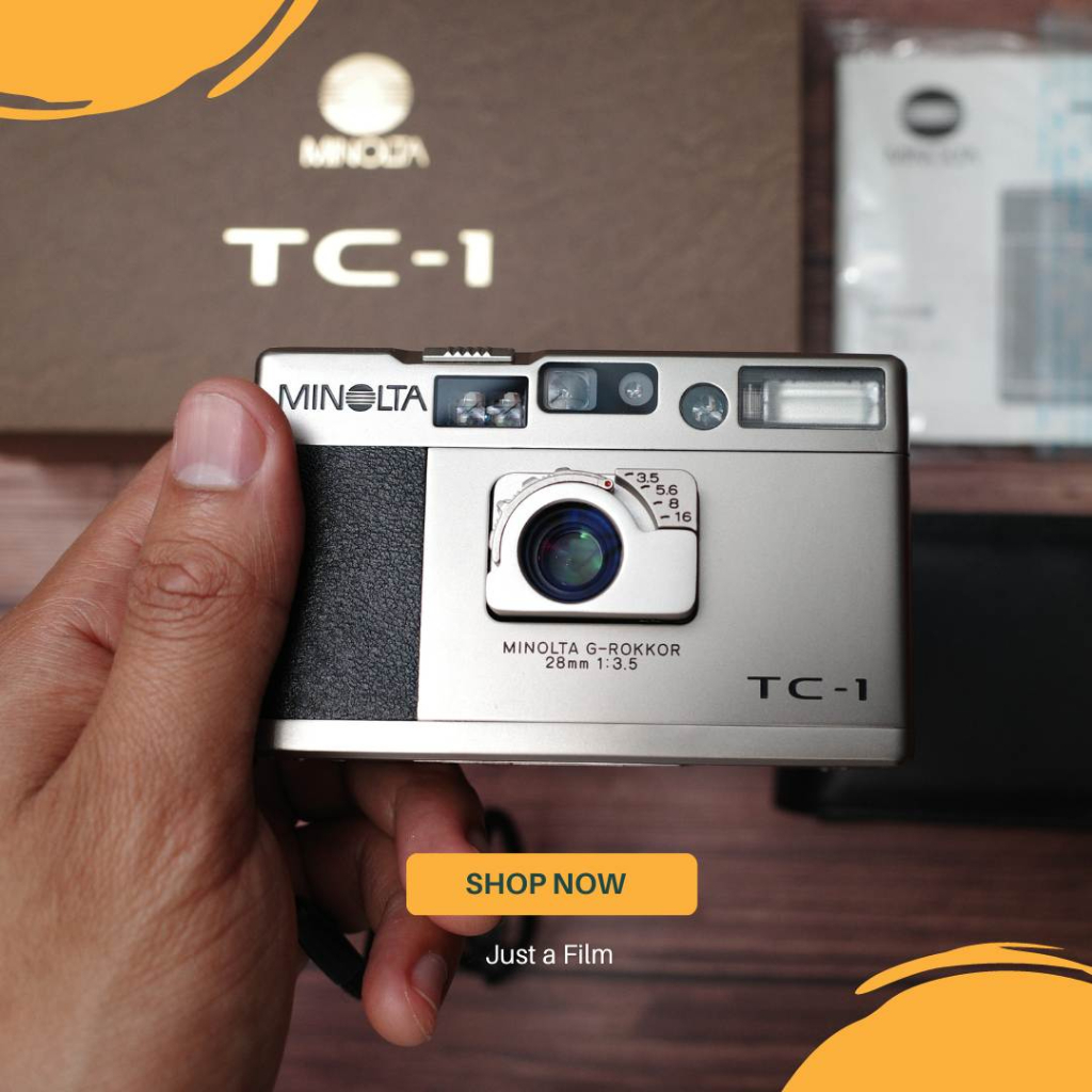 กล้องฟิล์ม Minolta TC-1 Full Box | Shopee Thailand