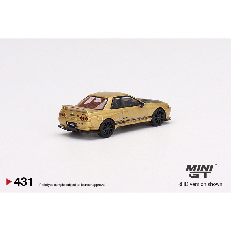 พร้อมส่ง☘️ Mini GT No. 431 Skyline GT-R R32 Top Secret Gold (. Japan ...