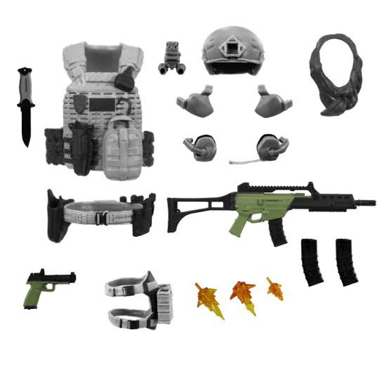 Valaverse Action Force Enforcement Gear Pack | Shopee Thailand