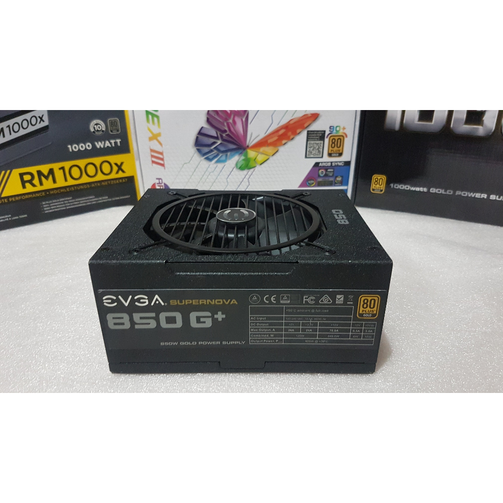 PSU ประกัน 03/2031 EVGA Supernova G+ 850W 80+GOLD มือ2 / power supply ...