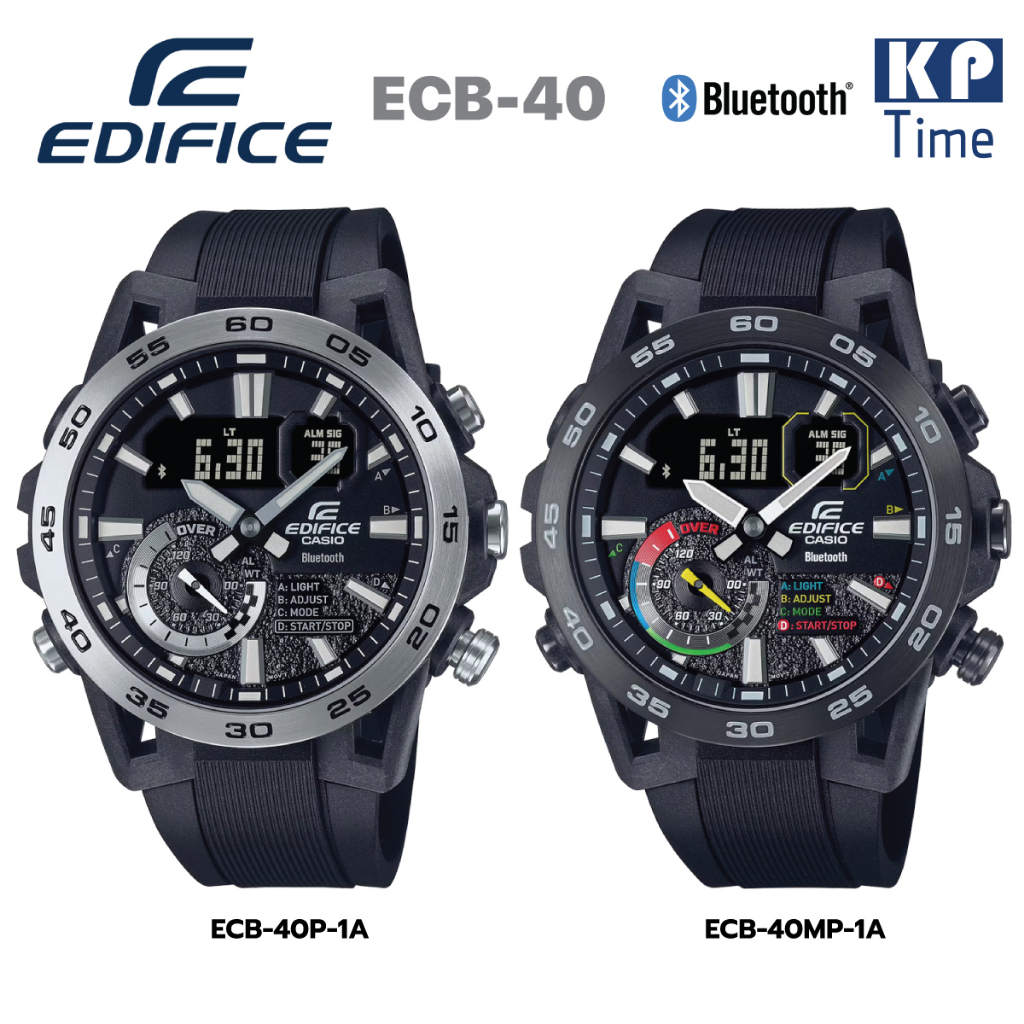 Casio Edifice SOSPENSIONE ECB-40 นาฬิกาข้อมือผู้ชาย สายสแตนเลส ของแท้ประกันศูนย์ CMG | Shopee ...