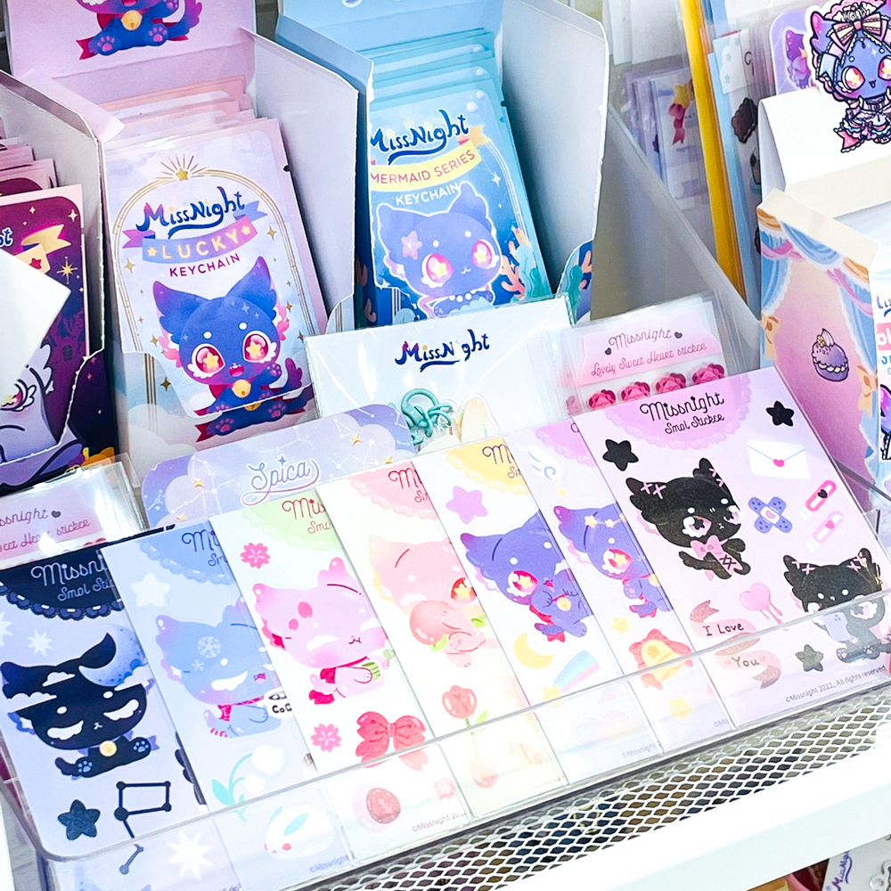 A7 Sticker สติกเกอร์ A7 มิสไนท์แมวเหมียวตัวน้อยแสนน่ารัก[Missnight ...