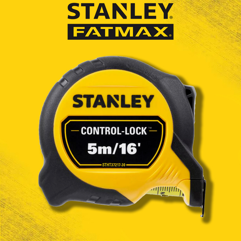 STANLEY ตลับเมตร STANLEY Control Lock 3,5,8,10M(มีตะขอแม่เหล็ก)รุ่น ...
