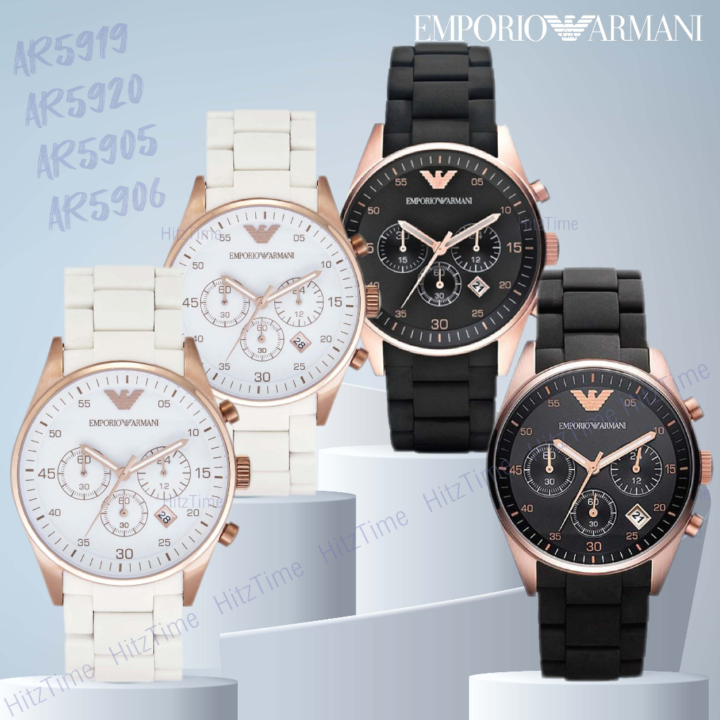 นาฬิกา Emporio Armani ข้อมือผู้ชาย รุ่น AR5919 AR5905 นาฬิกาแบรนด์เนม ...