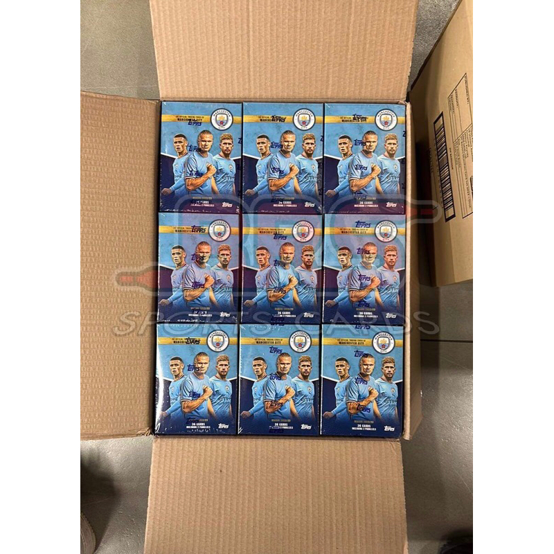 [พร้อมส่ง] 2022-23 Topps Manchester City Team Set Box | Shopee Thailand