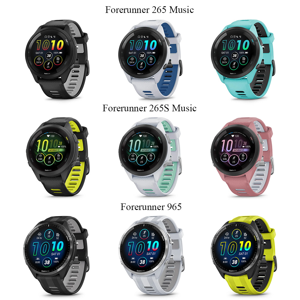 ประกันศูนย์ไทย GARMIN Forerunner 265S,265 Music, WiFi, GPS/Forerunner ...