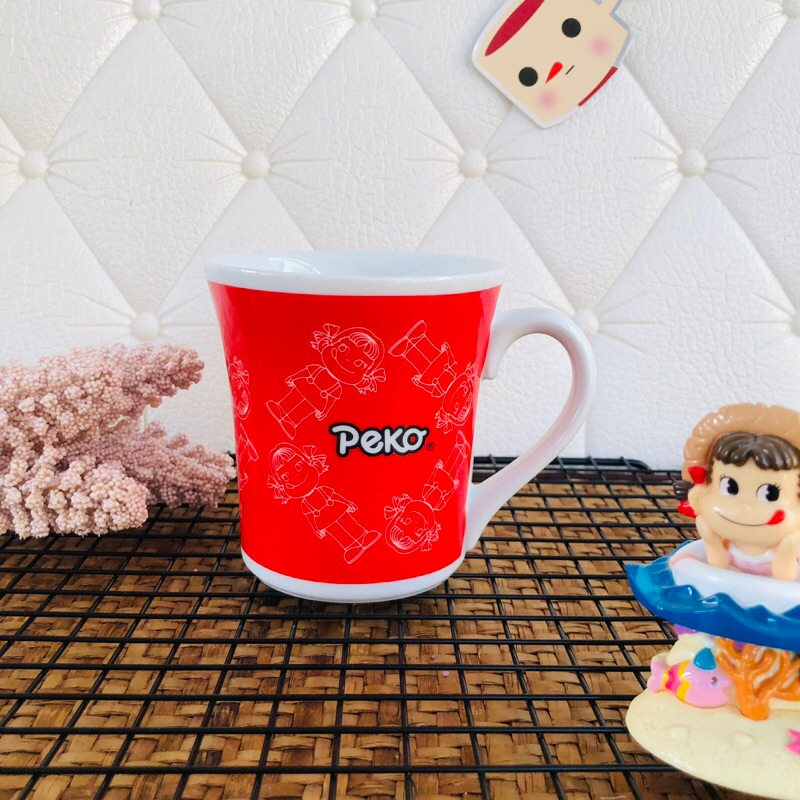 แก้วกาแฟเซรามิคญี่ปุ่น Fujiya ลายเปโกะ Peko & Poko Japan มือสอง | Shopee Thailand