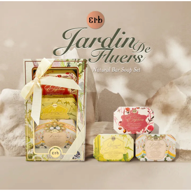 แท้💯% [เคาน์เตอร์ไทย/เช็คใบเสร็จได้] Erb Natural Bar Soap Gift Set | Shopee Thailand