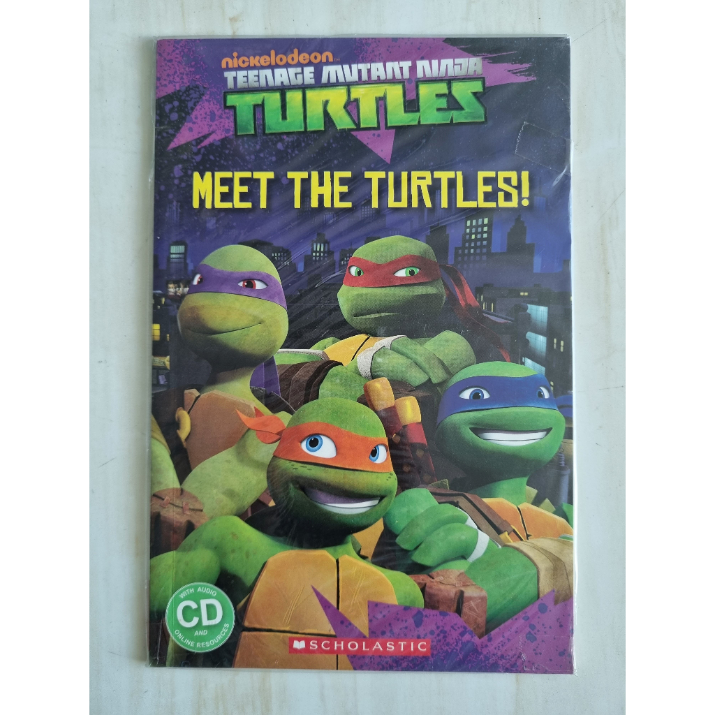 Teenage Mutant Ninja Turtles Meet the Turtles! with audio CD Starter ...