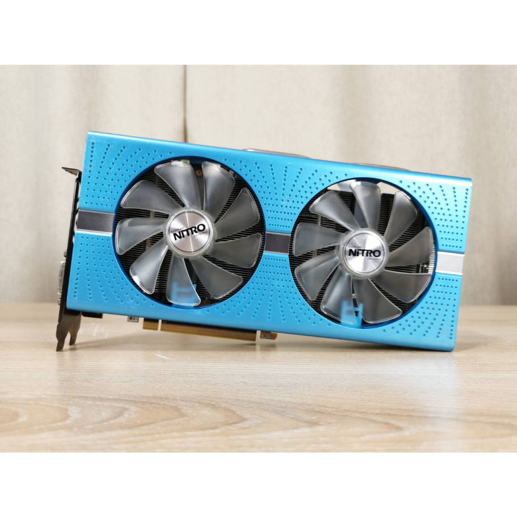 การ์ดจอ (graphic card) SAPPHIRE RX580 8GB DDR5 Nitro special edition ...