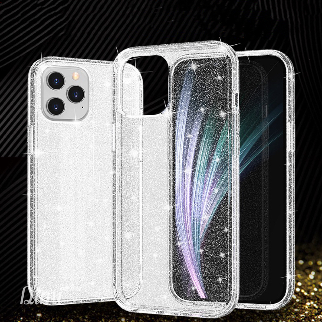 เคสใสกากเพชร สำหรับ i6 i7 6plus 7plus 8plus ix xr xsmax i11 12 12promax ...