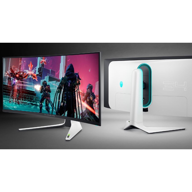 จอคอม Dell Alienware AW3423DW 34” OLED WQHD Curved Gaming Monitor 175Hz ...