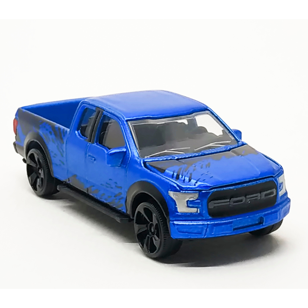 Majorette Ford F-150 - Raptor Dark Blue ล้อ 5LTSB Scale 1/72 (8cm) ไม่ ...