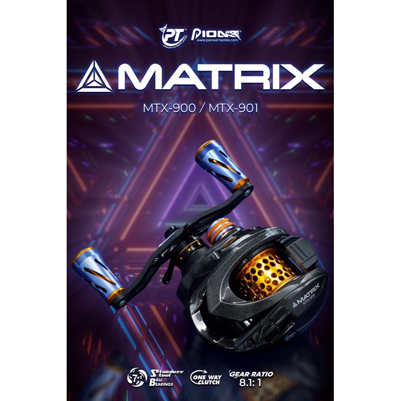 🔥NEW MATRIX 2023🔥 ที่สุดของรอกหยดน้ำจาก Pioneer Tackle - Thailand ...