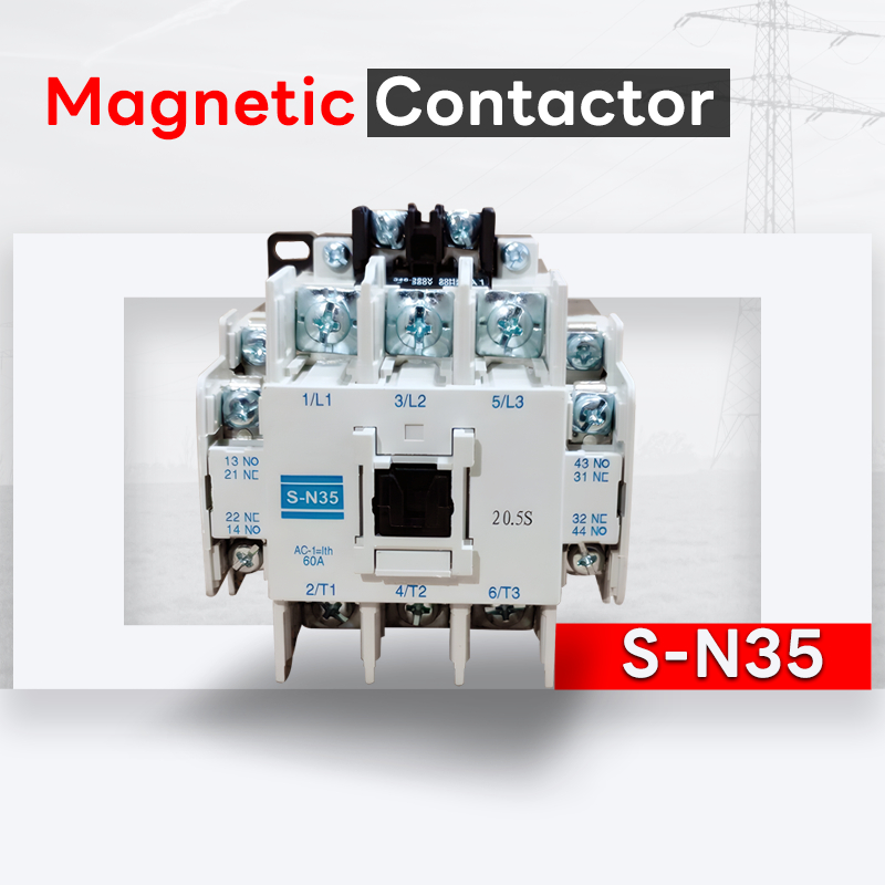 แมกเนติก SN-35 Magnetic Contactor 220V 380V Electrical Shop. | Shopee ...